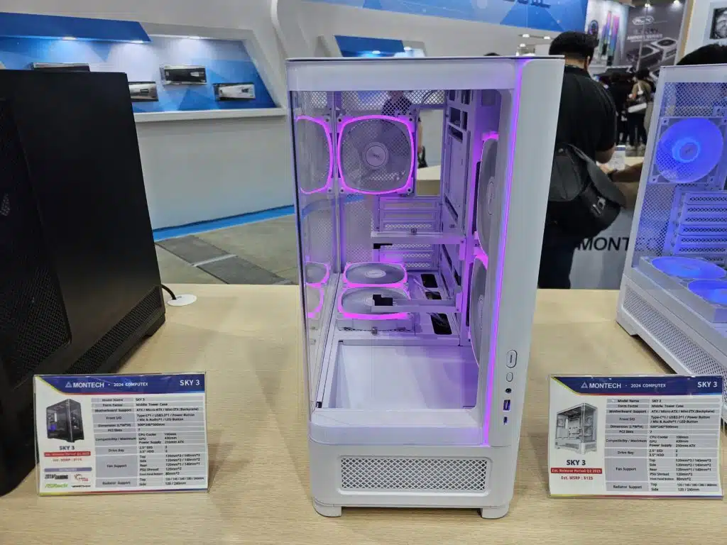 Montech Cools Off Its Booth at Computex 2024 with New AIOs