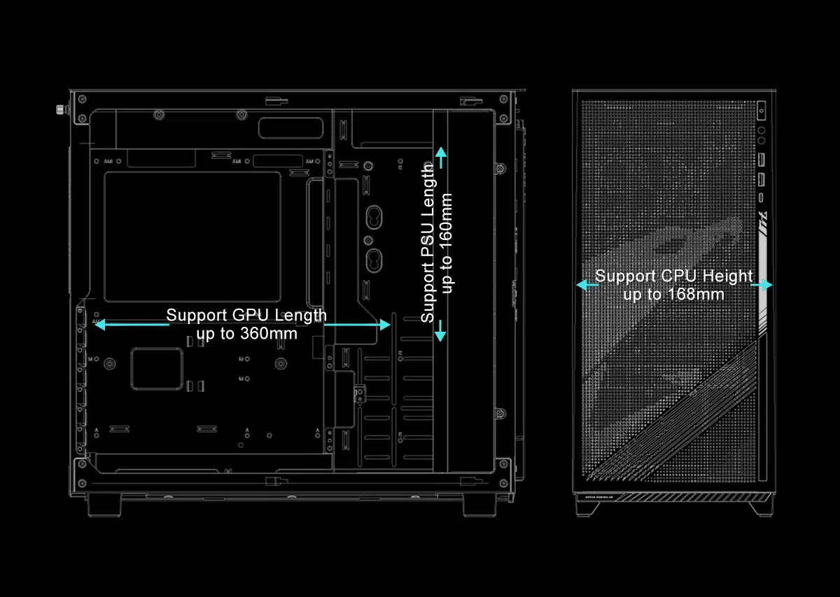 GIGABYTE Launches AORUS C400 GLASS Gaming Case with Optimized Vertical ...