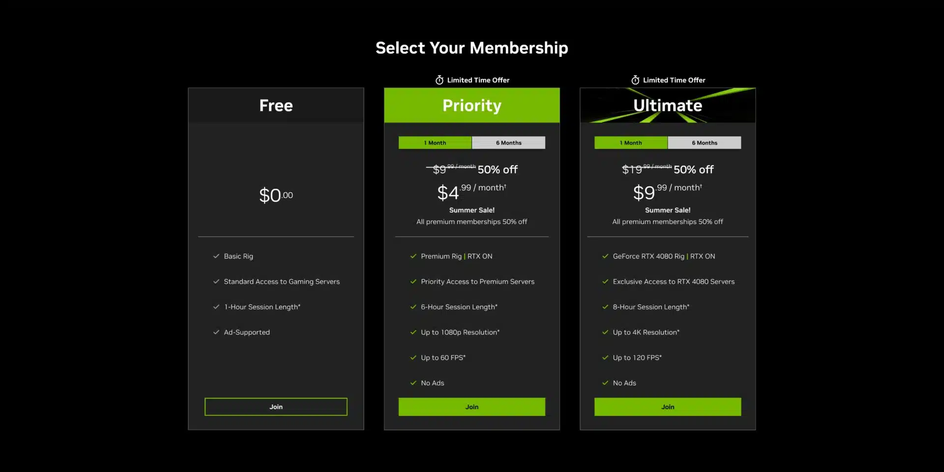 NVIDIA GeForce NOW Priority and Ultimate Memberships Are 50% Off for a ...