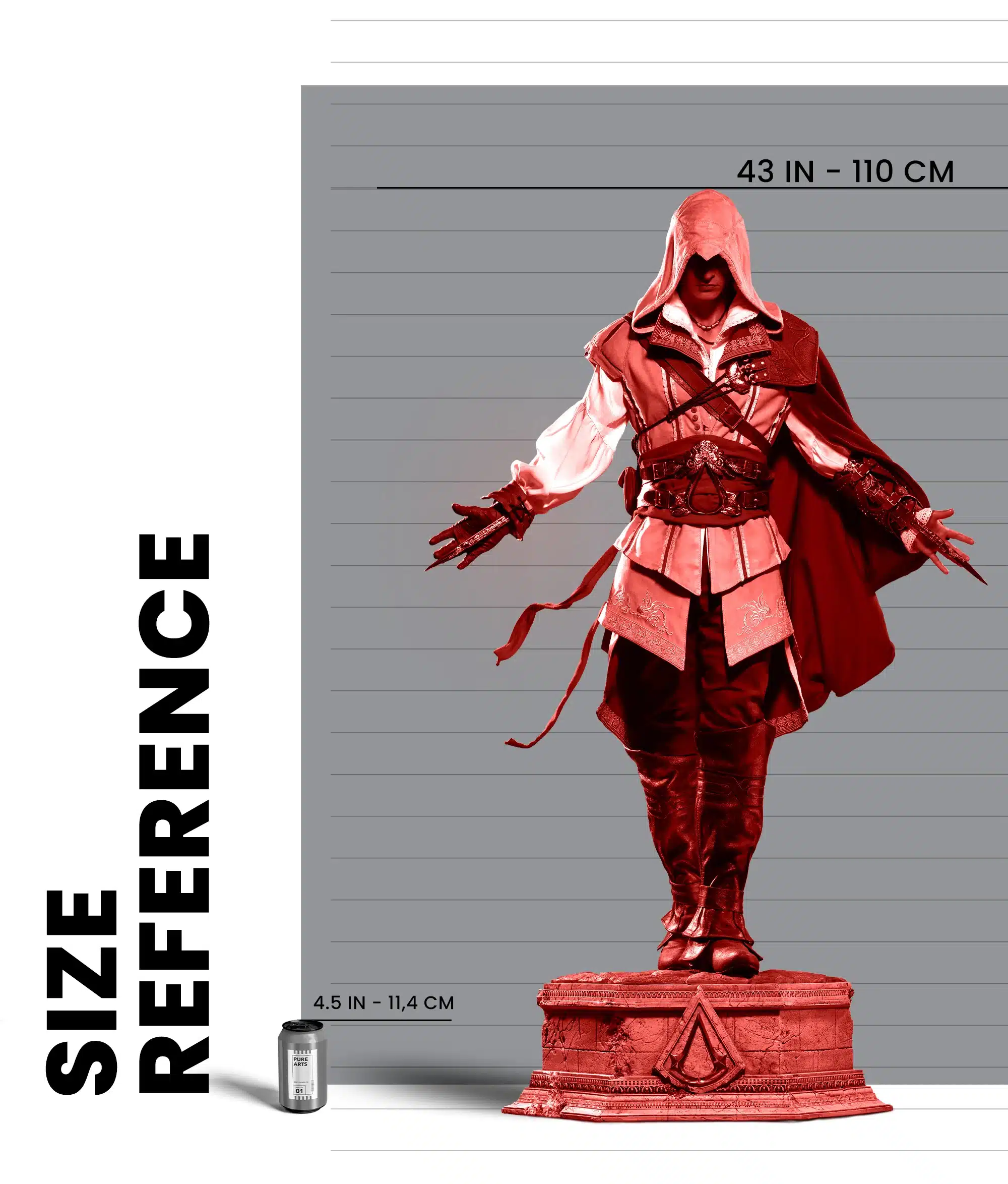PureArts Launches $3,000 Assassin's Creed Ezio Auditore 1/2 Scale Statue with Game-Accurate ...