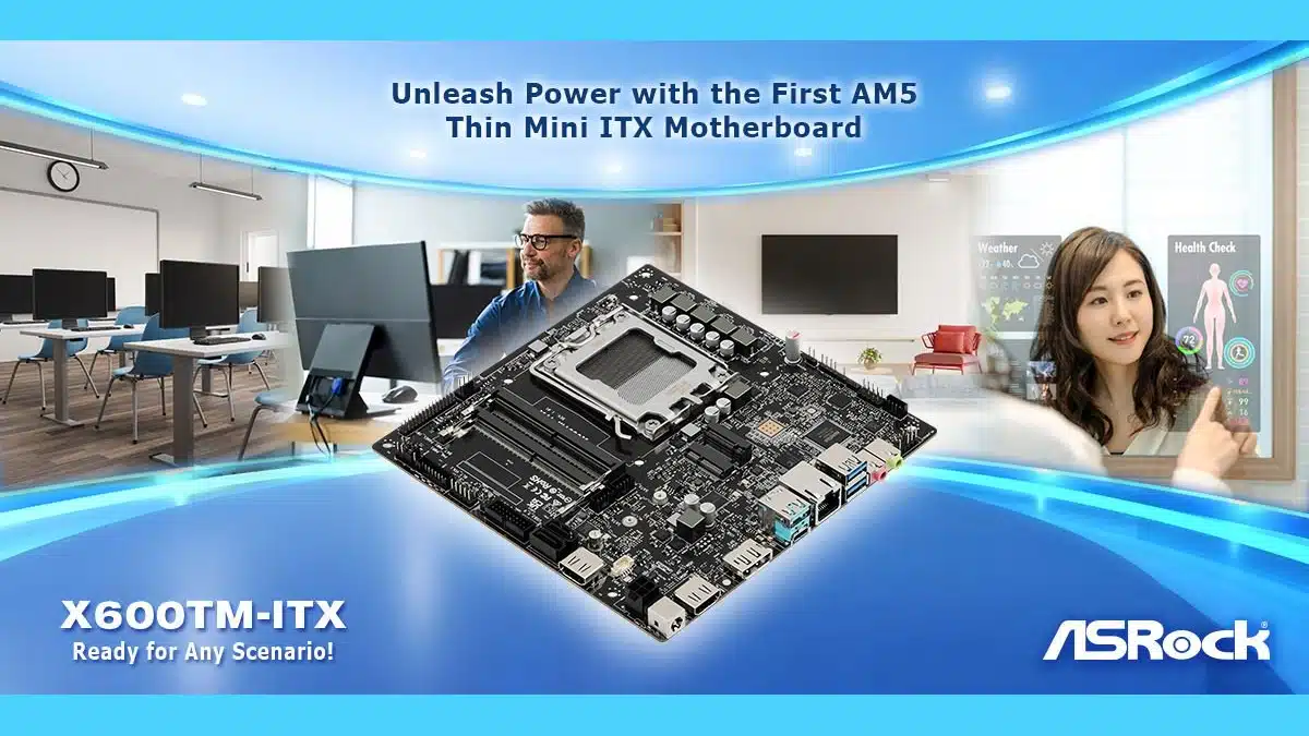 ASRock Unveils World's First Thin Mini-ITX Motherboard with Support for ...