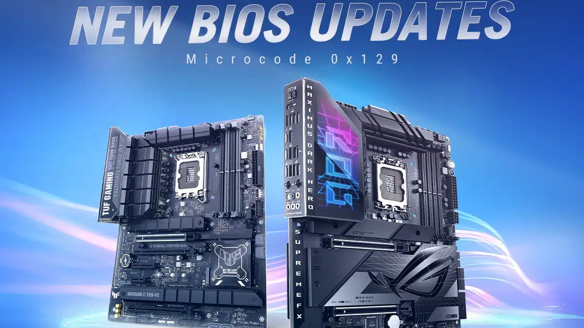 ASUS Responds to Reports of Instability of Some Intel 13th/14th Gen ...