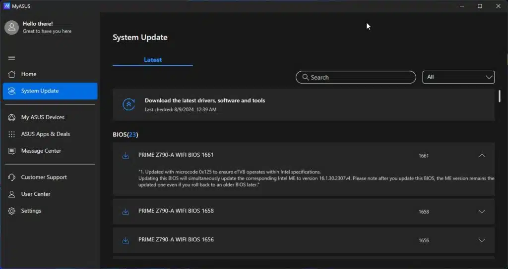 ASUS Responds to Reports of Instability of Some Intel 13th/14th Gen ...