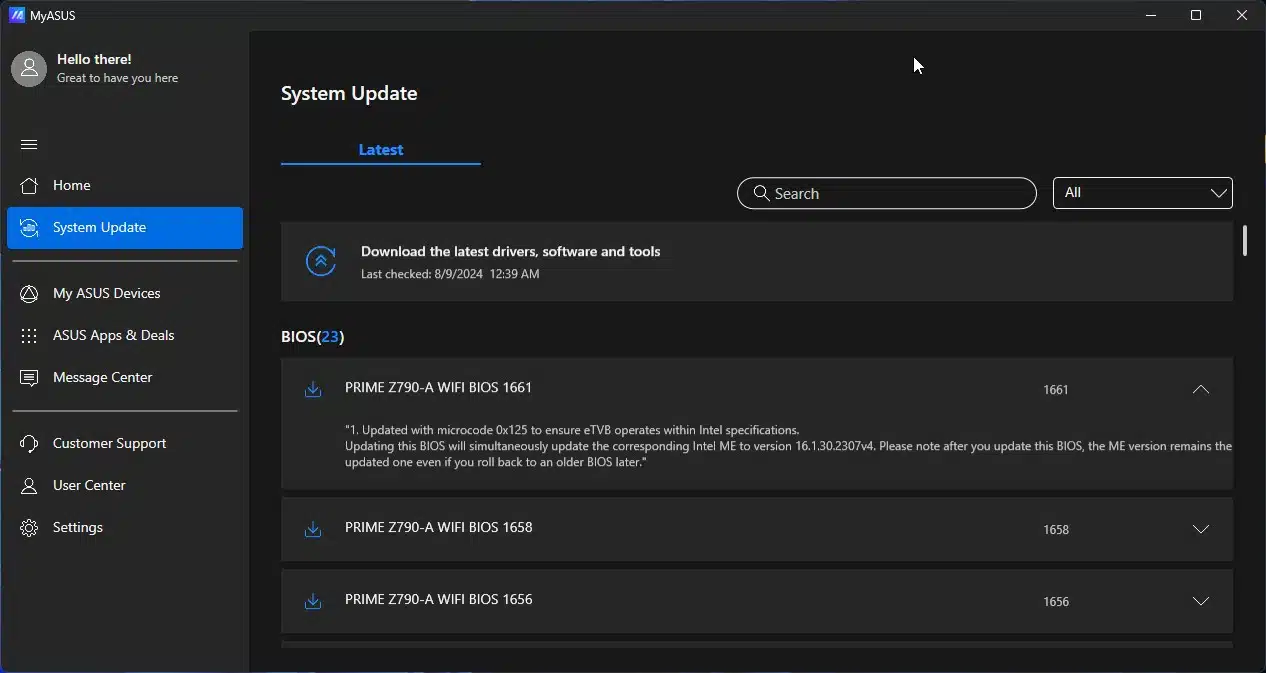 ASUS Responds to Reports of Instability of Some Intel 13th/14th Gen ...