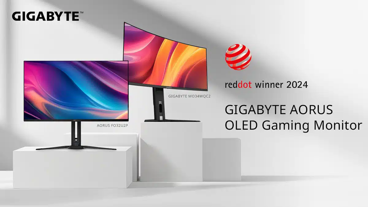 GIGABYTE Wins Red Dot Design Award for World's First DisplayPort 2.1 ...