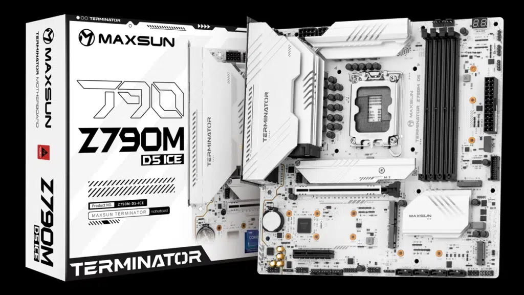 MAXSUN Terminator Z790M D5 ICE Motherboard Review