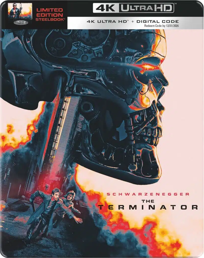 The Terminator 40th Anniversary 4K Ultra HD Blu-ray and Limited Edition ...