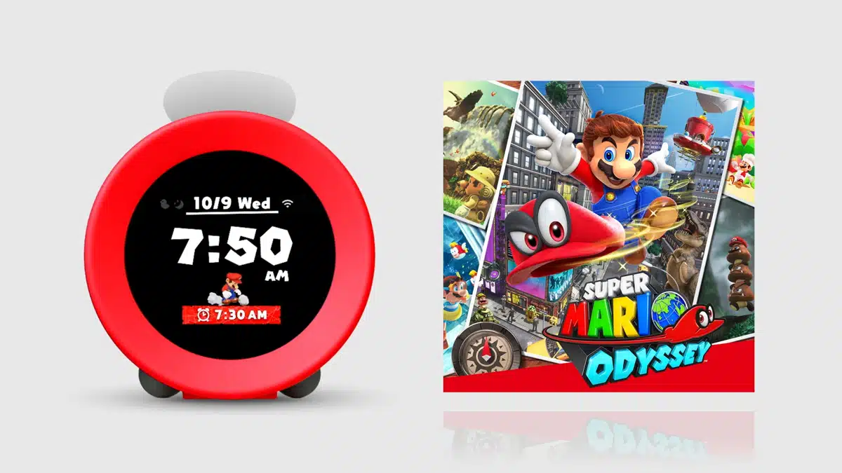 Make Waking Up Fun with Nintendo Sound Clock, Featuring Scenes from ...