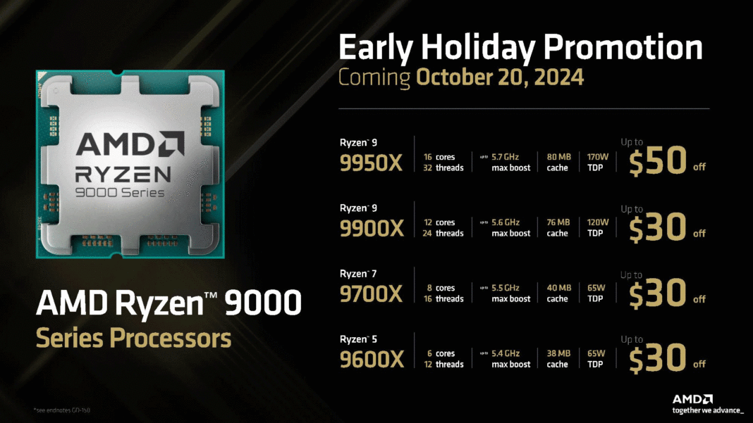 AMD Ryzen 7 9800X3D Arrives on November 7 with All-Core Clock Speeds of ...