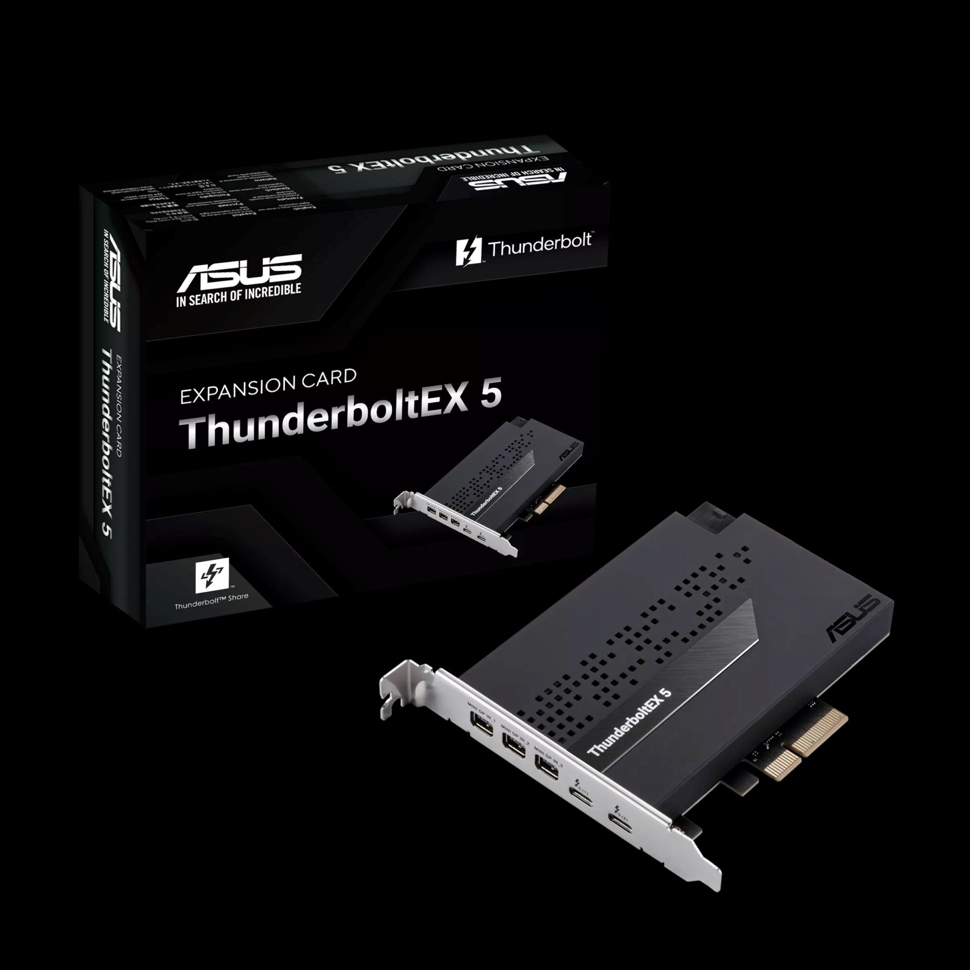 First PCIe 4.0 Add-in-Cards Featuring Thunderbolt 5 and DisplayPort 2.1 ...