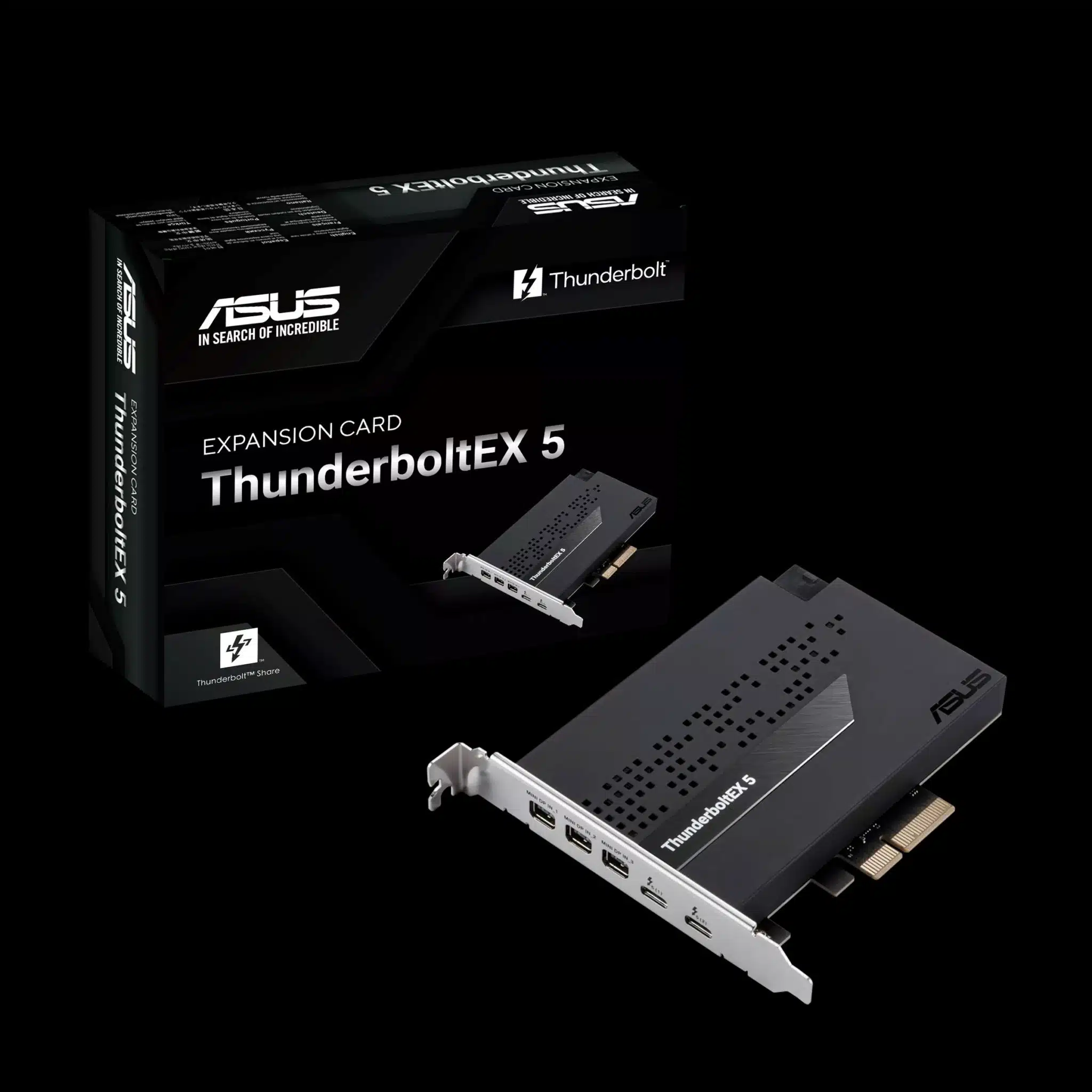 First PCIe 4.0 Add-in-Cards Featuring Thunderbolt 5 and DisplayPort 2.1 ...