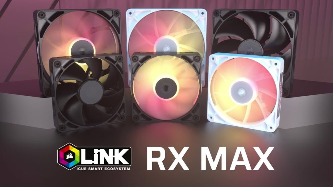 New Corsair iCUE LINK RX MAX Fan Series Are 20% Thicker for Increased ...
