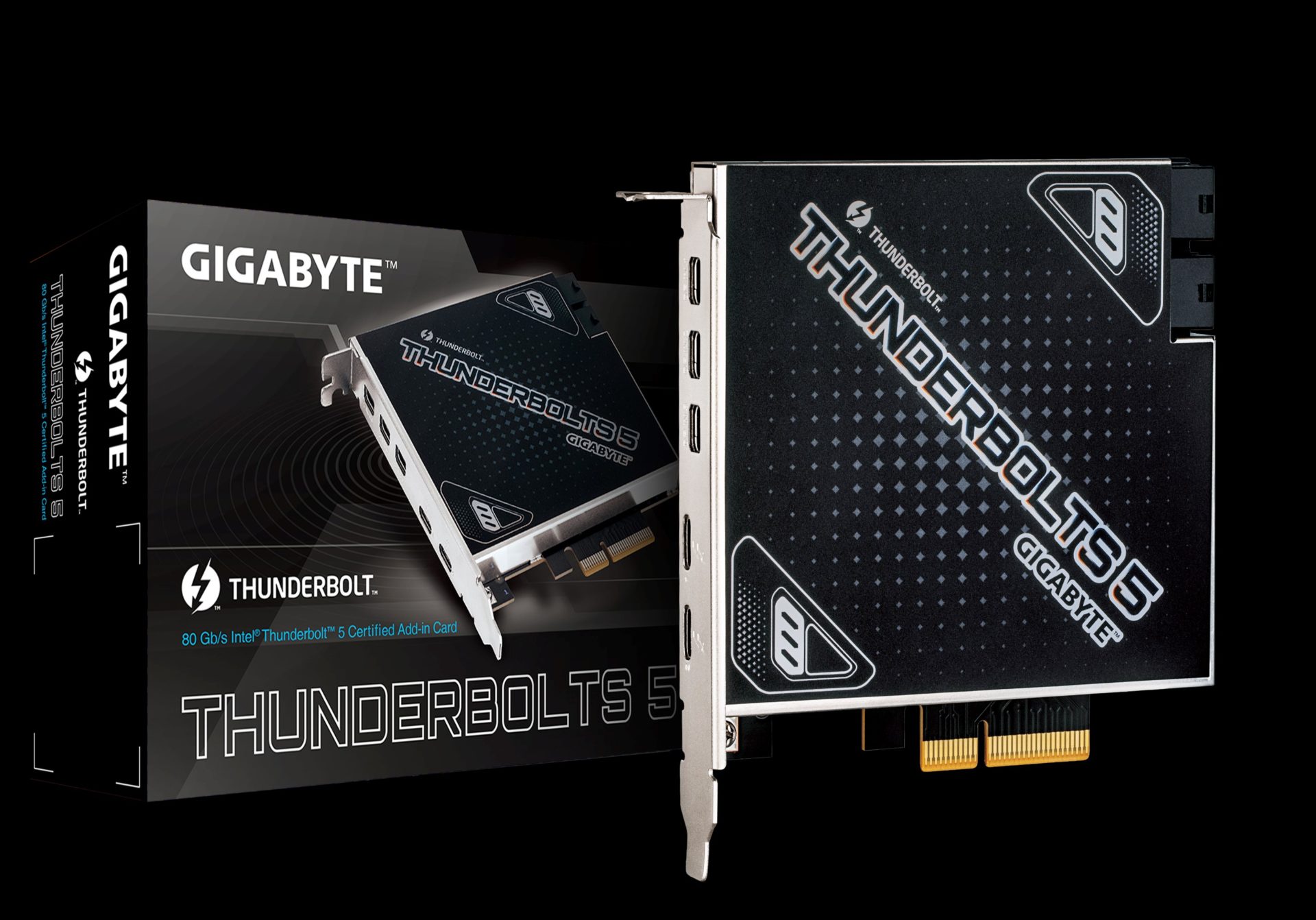 First PCIe 4.0 Add-in-Cards Featuring Thunderbolt 5 and DisplayPort 2.1 ...