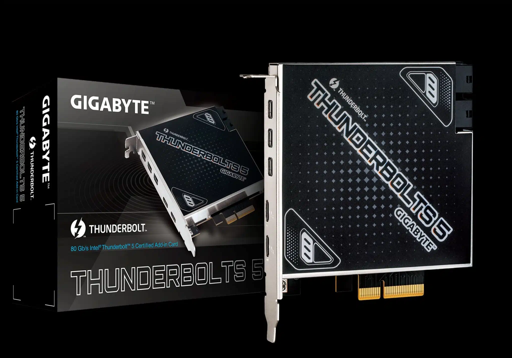 First PCIe 4.0 Add-in-Cards Featuring Thunderbolt 5 and DisplayPort 2.1 ...
