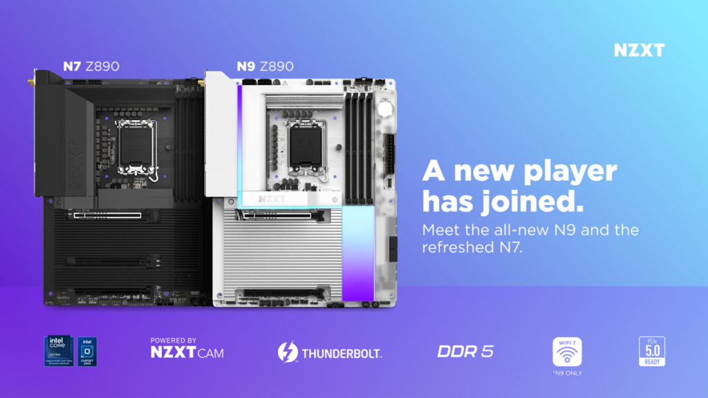 NZXT Unveils Two of the Cleanest-Looking Z890 Motherboards for Intel ...