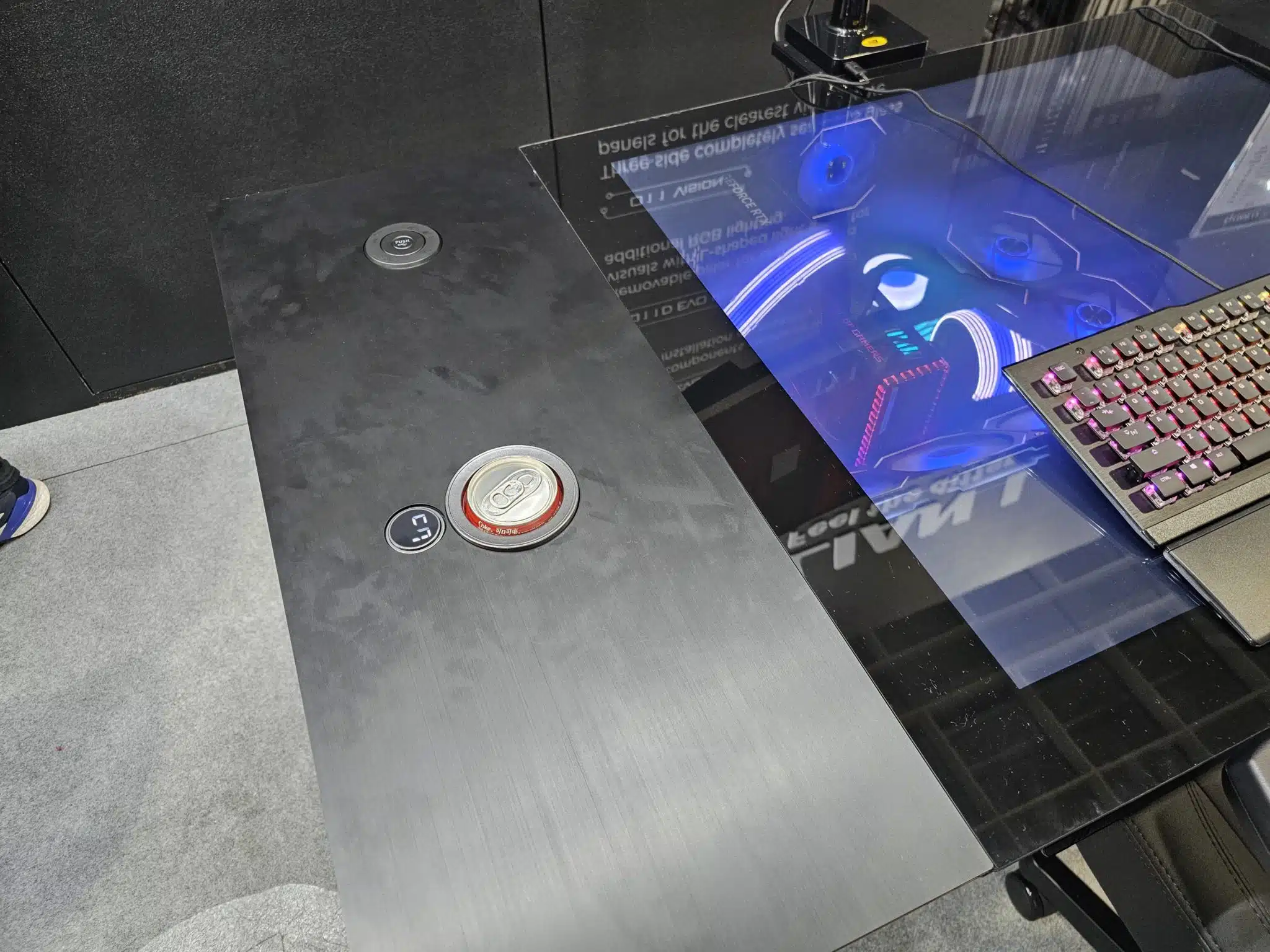 Lian Li Launches the DK-07 PC Desk That's Also A Two System Case