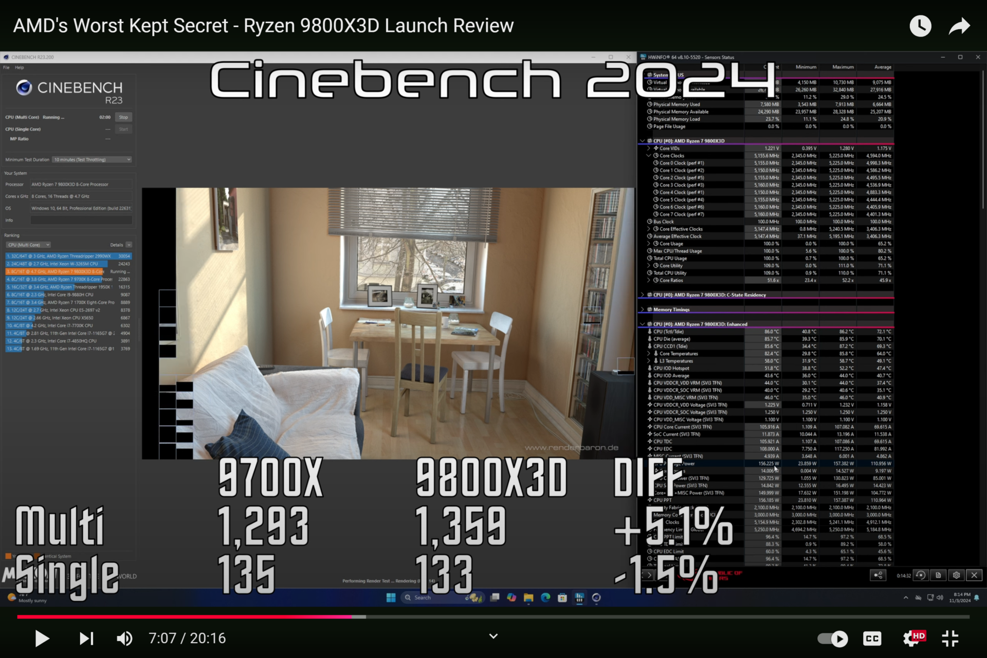 Early Ryzen 7 9800X3D Review Pits AMD's First "Zen 5" 3D V-Cache CPU ...