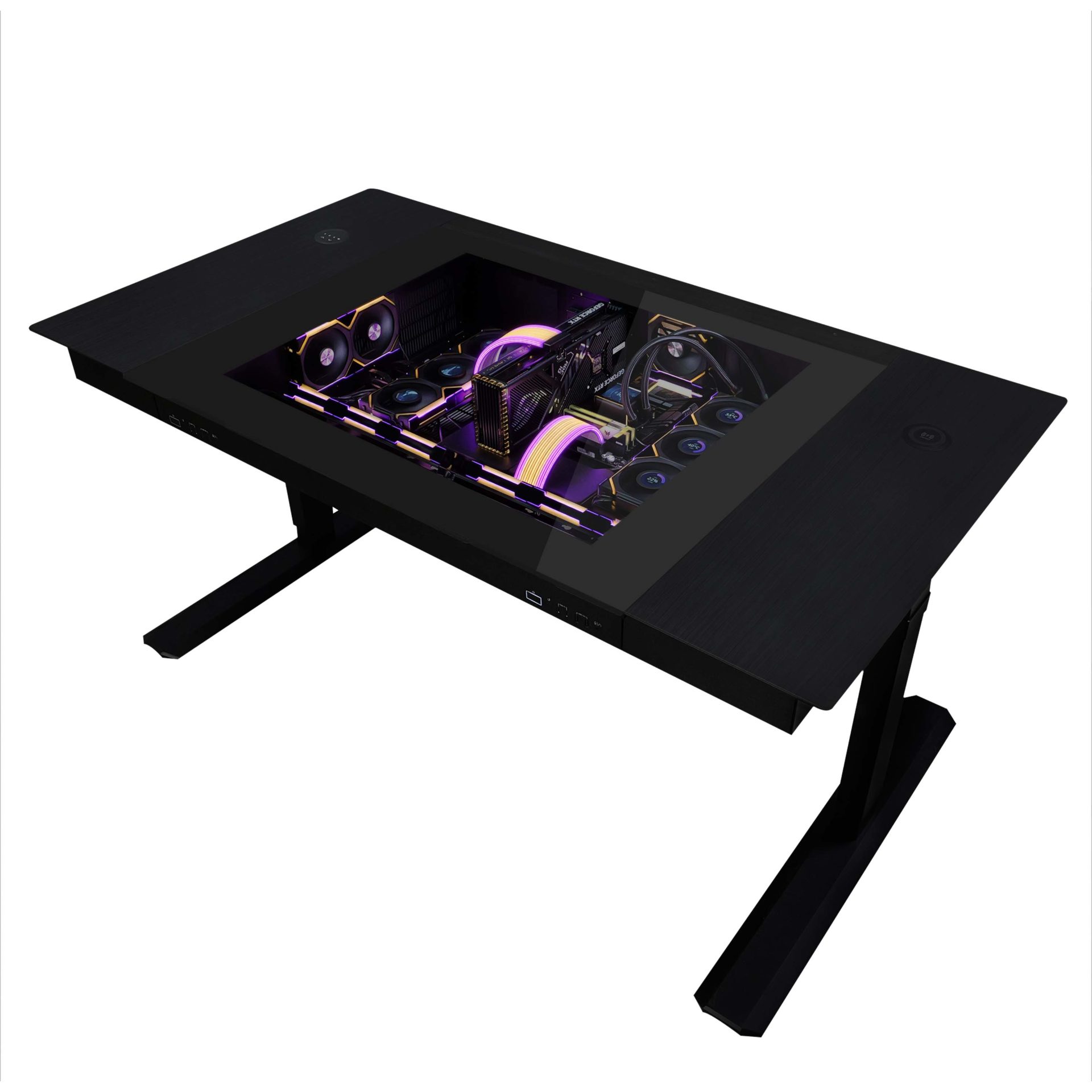Lian Li Launches the DK-07 PC Desk That's Also A Two System Case