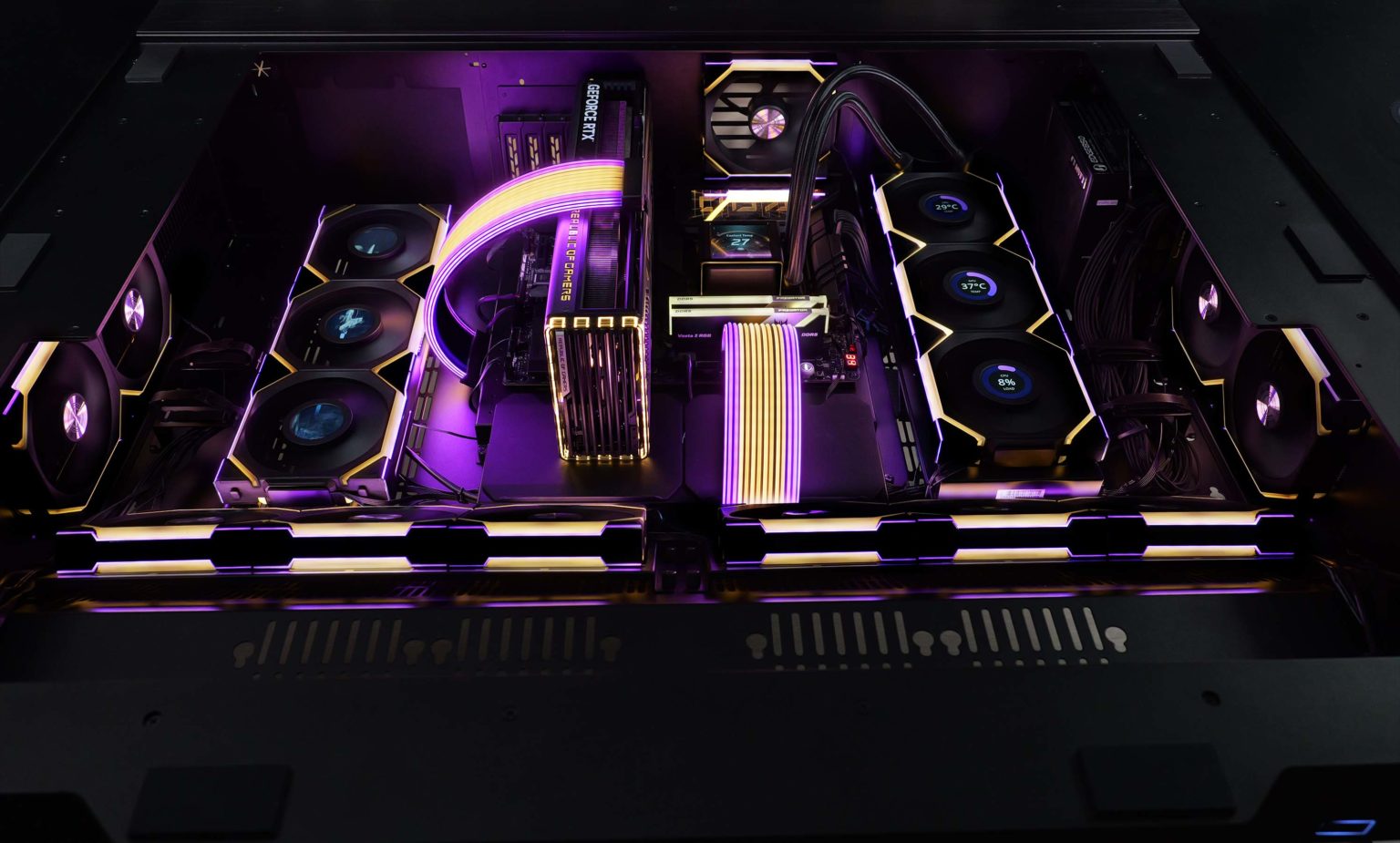 Lian Li Launches the DK-07 PC Desk That's Also A Two System Case