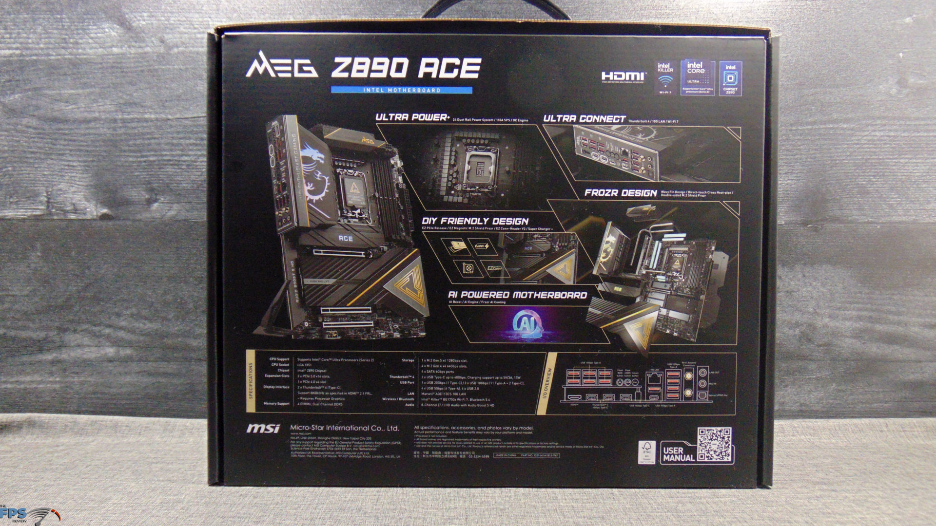 MSI MEG Z890 ACE Motherboard Review