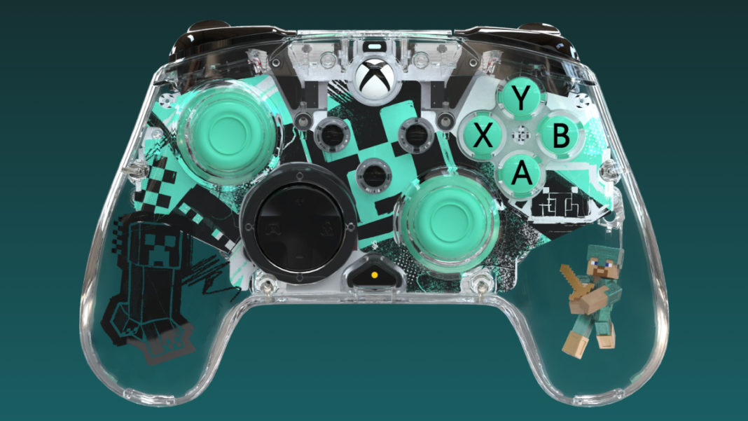 PDP Launches REALMz Minecraft – Diamond Print Wireless Controller with ...