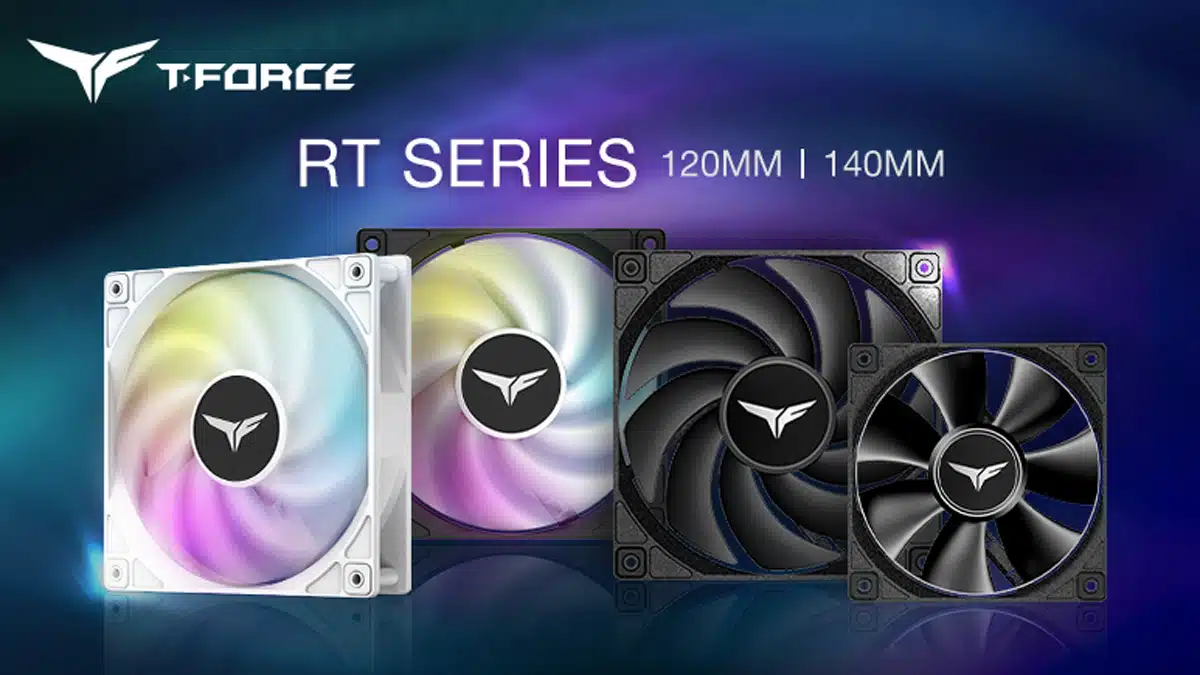 TEAMGROUP Launches T-FORCE RT Fan Series with Seven-Blade and Nine ...