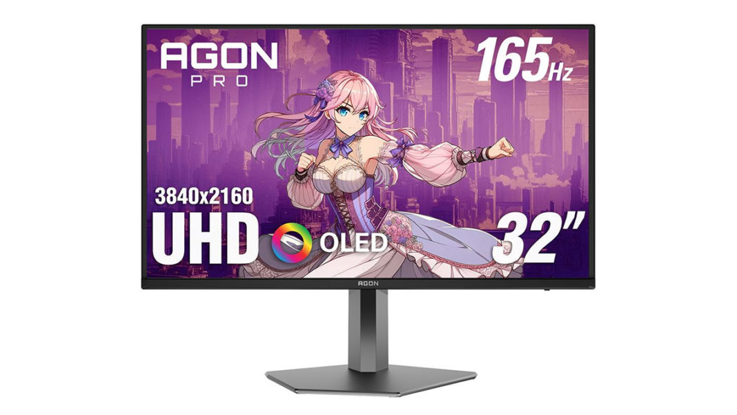 AGON PRO AG326UD 32" 4K QD-OLED Gaming Monitor Advertises Legendary ...