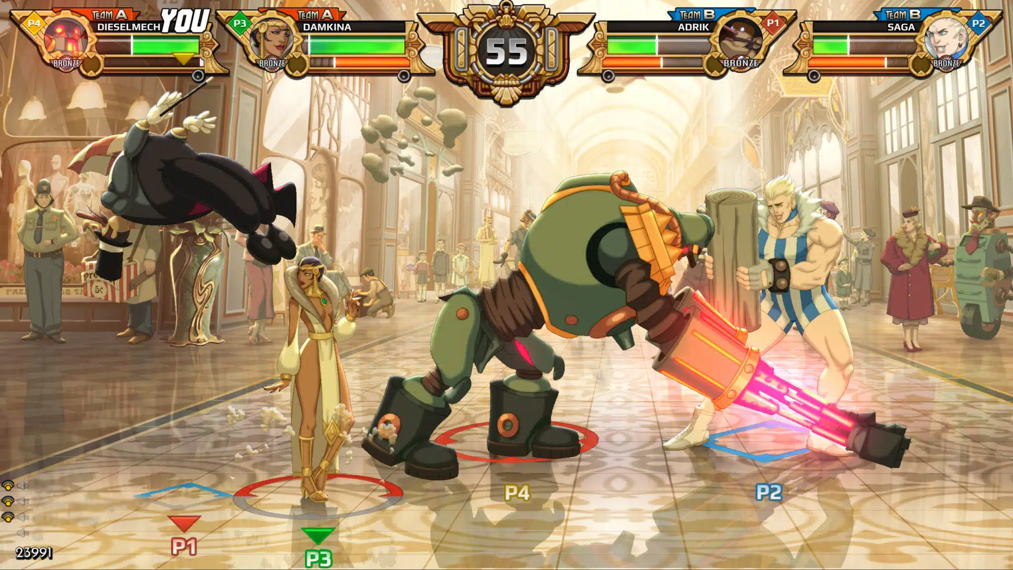 Diesel Legacy: The Brazen Age 3-Lane, 2v2 Hand-Drawn Fighter Launches ...