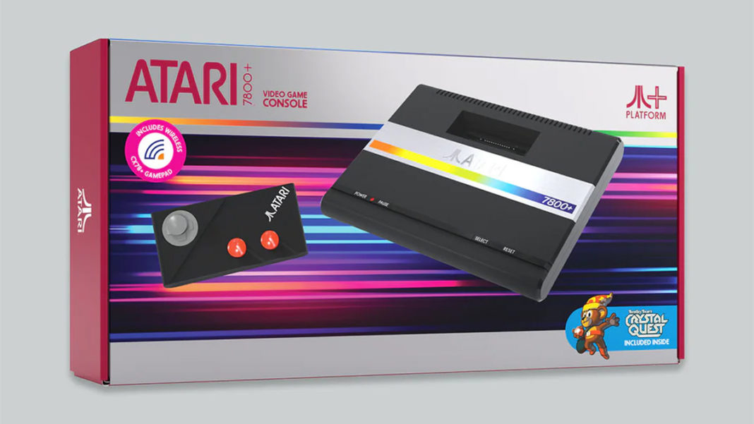 ATARI 7800+ Retro Console Launches with Modern Quality-of-Life Features and Vast Library of ...