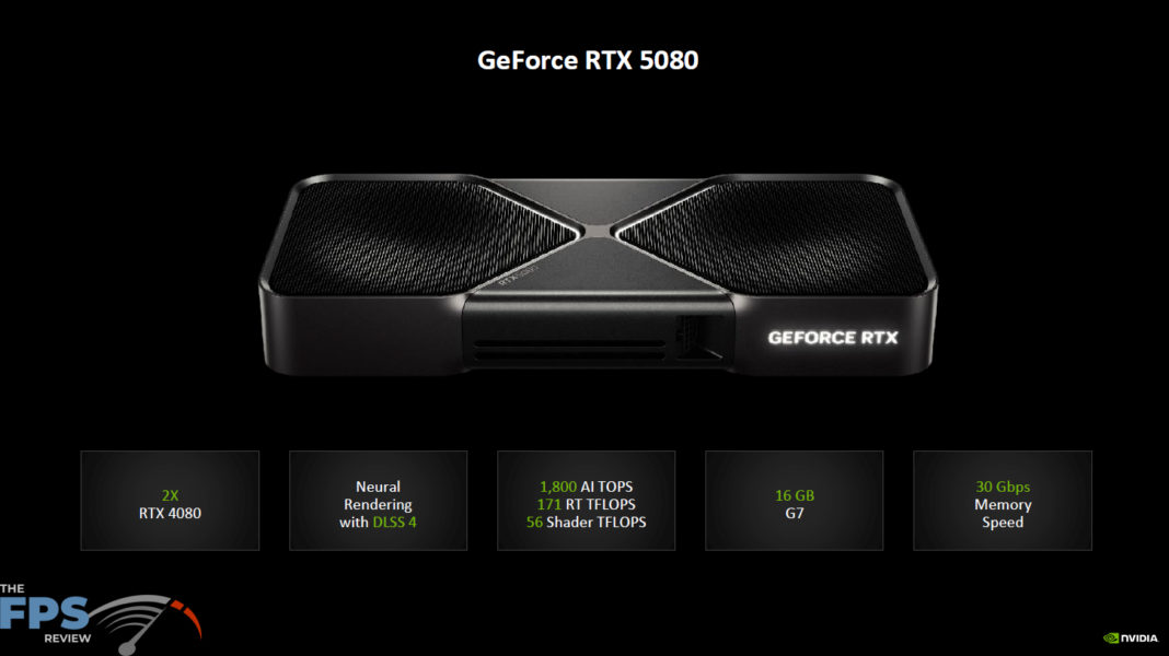 NVIDIA GeForce RTX 5080 Founders Edition Video Card Review