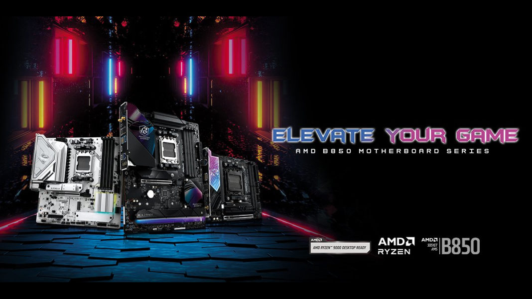 ASRock Unveils Full Lineup of AMD B850 Motherboards, including Steel ...