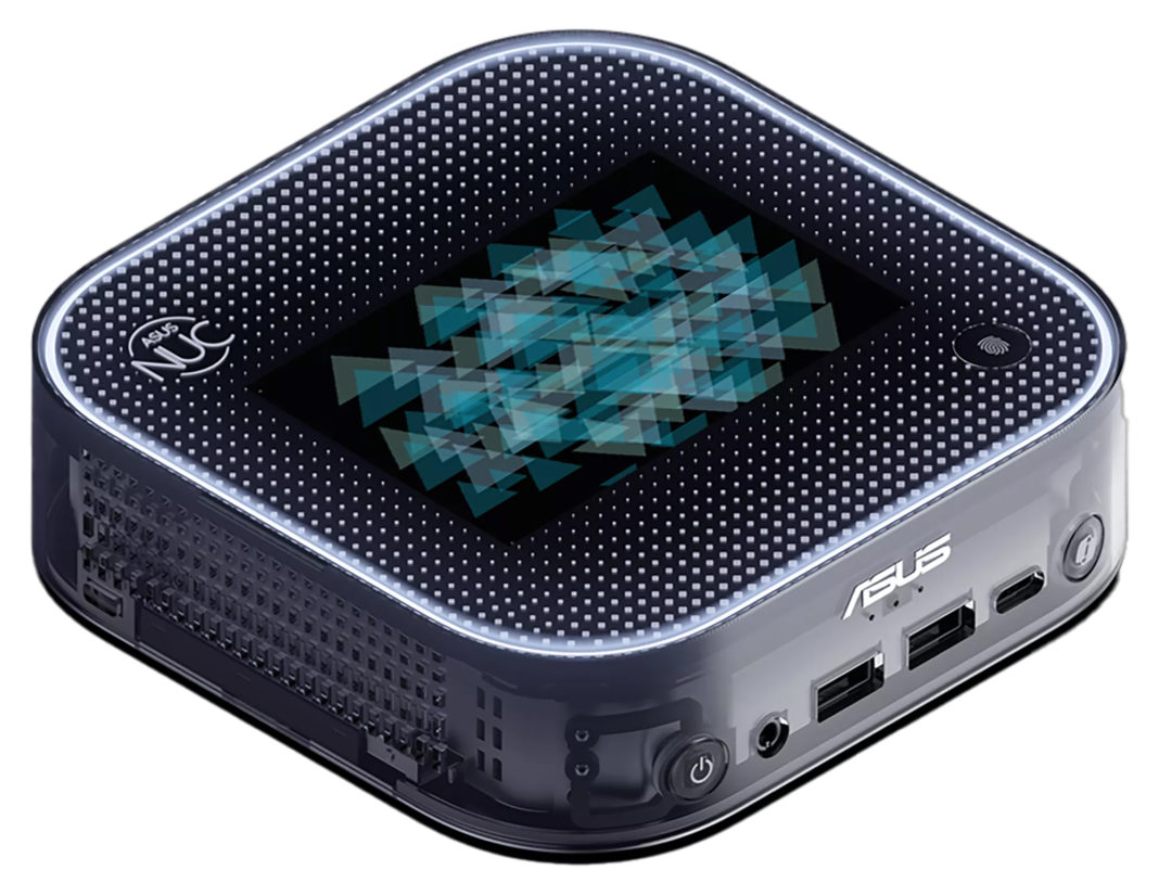 ASUS Details 2025 NUC Lineup, Including NUC 14 Pro AI+ with Multicolor E-Ink Display and ROG NUC ...
