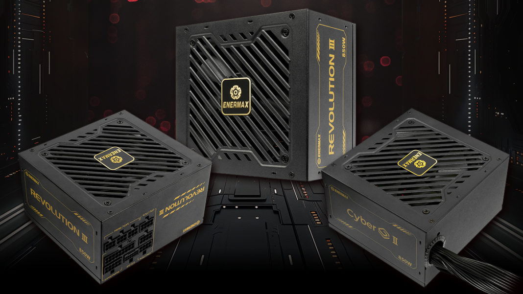 ENERMAX Launches REVOLUTION III and CyberG II Series ATX 3.1 80 PLUS ...