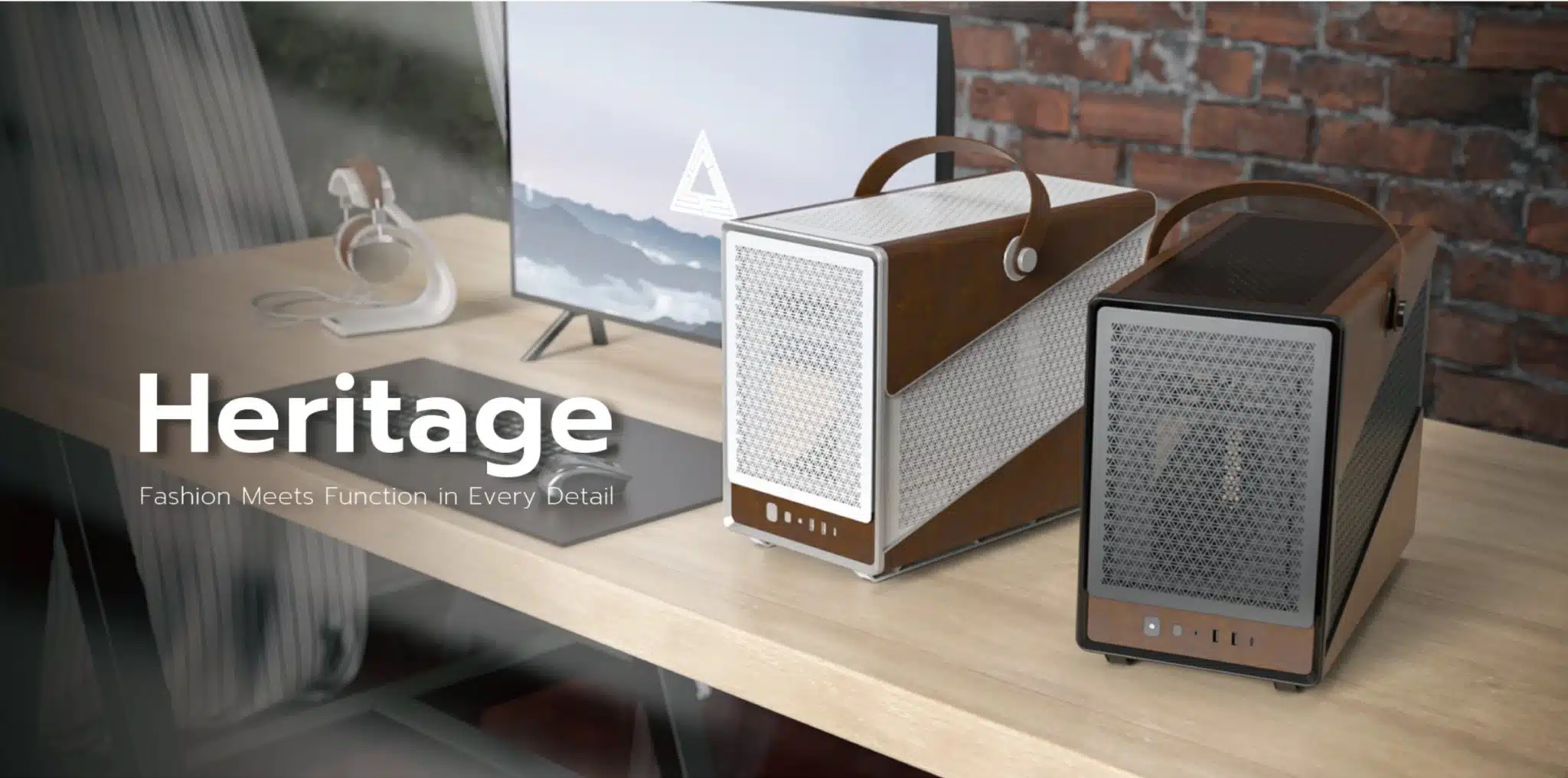 The Heritage PC Case Is a Chassis from MONTECH “Where Luxury Meets ...