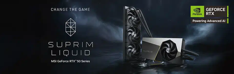 MSI Details the NVIDIA GeForce RTX 5090 SUPRIM LIQUID with Air-Liquid ...