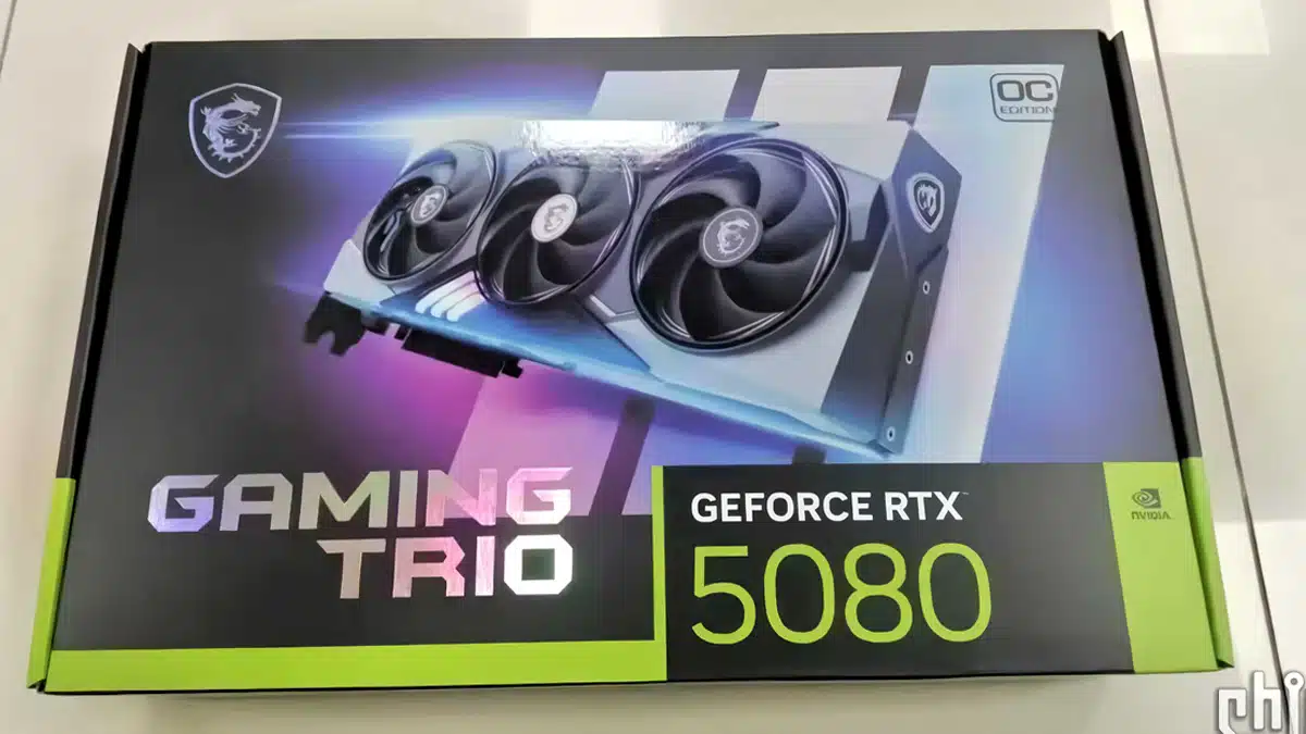 MSI GeForce RTX 5080 GAMING TRIO Packaging Leaks Online, Confirming 16 ...