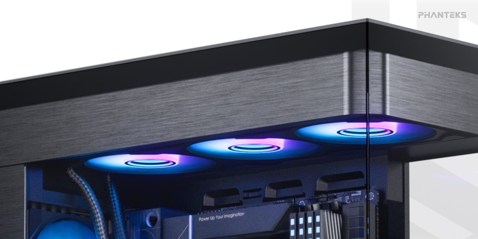 The Phanteks Evolv X2 Is an Elegant-Looking PC Chassis Featuring a Tri-Panel Glass Design with a ...