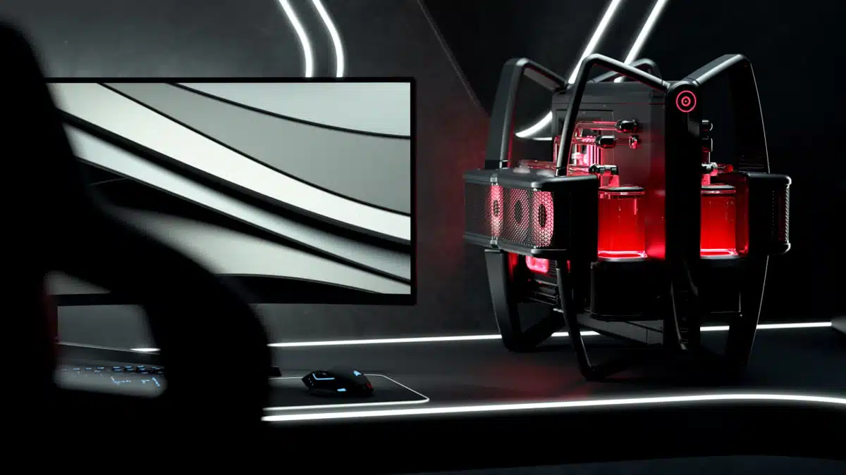 Power Meets Precision in the ORIGIN ARACHNID, an Open-Air PC with Dual ...