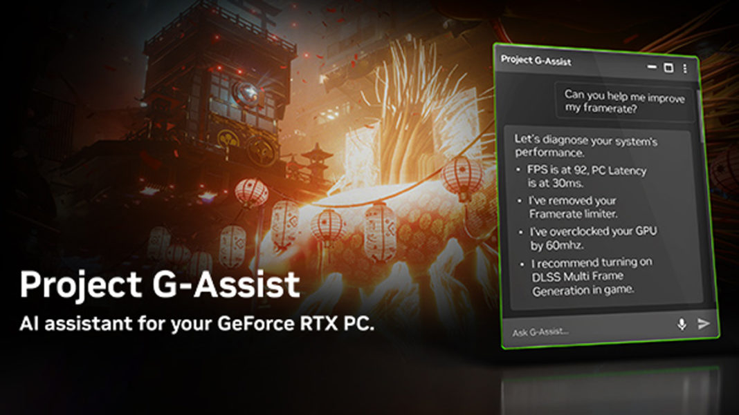 Project G-Assist Is an "Experimental" AI Assistant That's Coming to the NVIDIA App in February ...