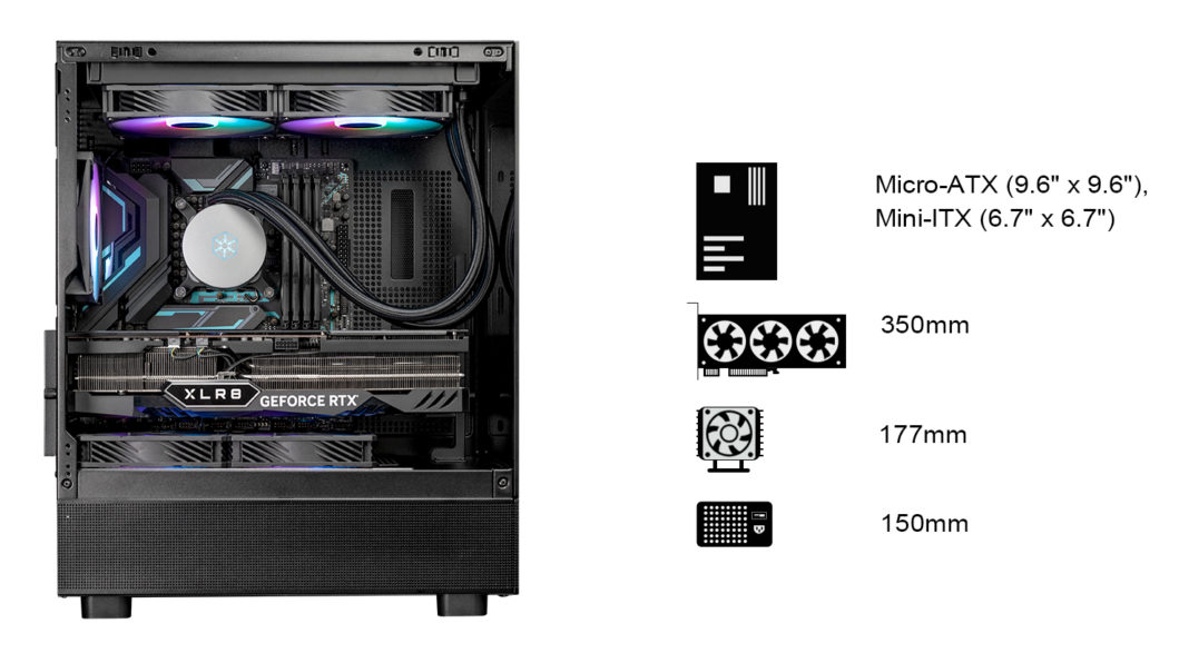 SilverStone Introduces the Lucid 04, an Aquarium-Inspired Micro-ATX ...