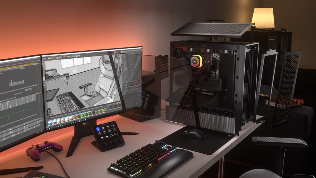 The CORSAIR FRAME 4000D Redefines Modularity and Upgradeability in PC ...