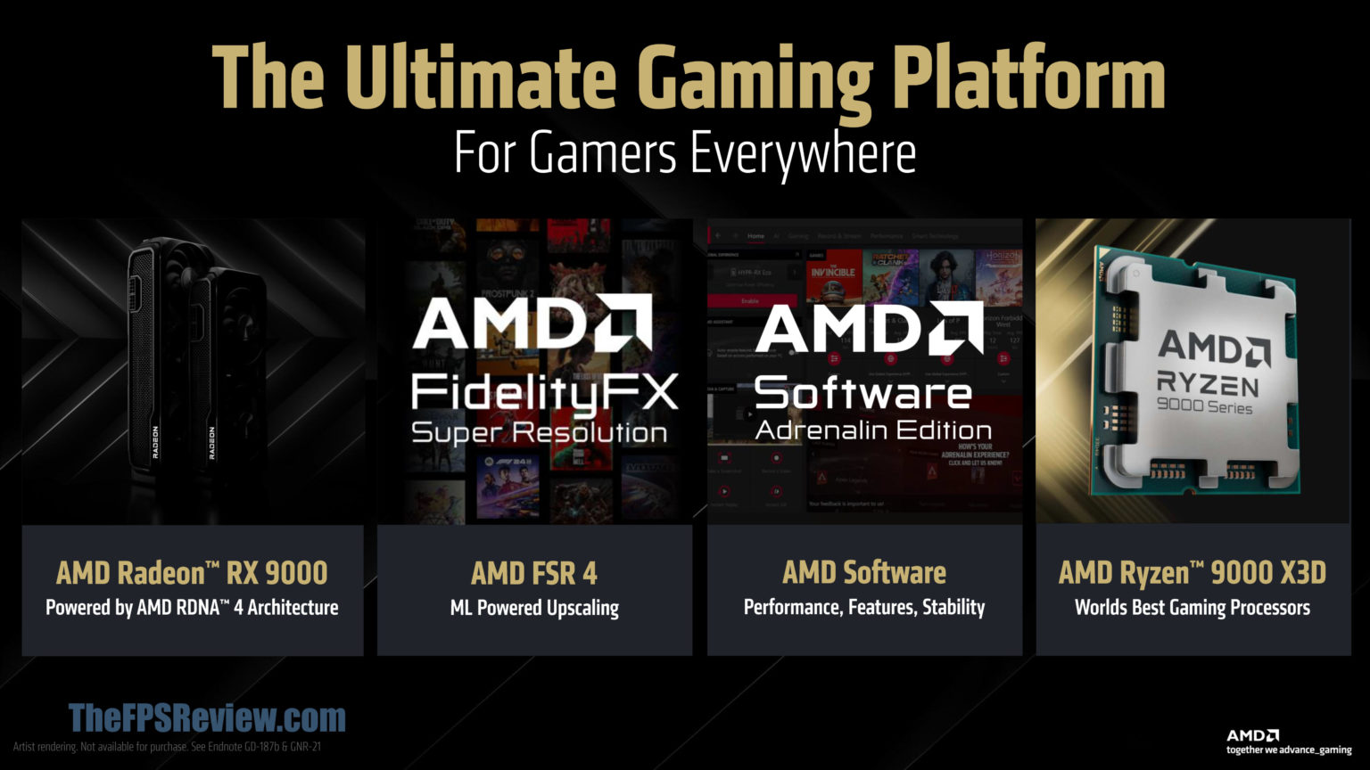 AMD Radeon RX 9000 Series GPUs & RDNA 4 Architecture & FSR 4 ...