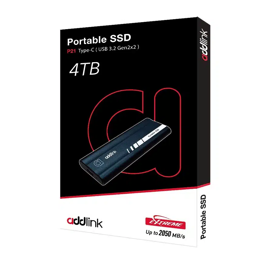 The addlink P21 Is an Ultra-Slim, Ultra-Fast, Portable SSD with ...