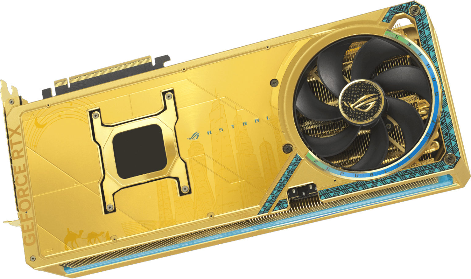 ASUS ROG Astral GeForce RTX 5090 "Dhahab" ("Gold") Edition Announced ...