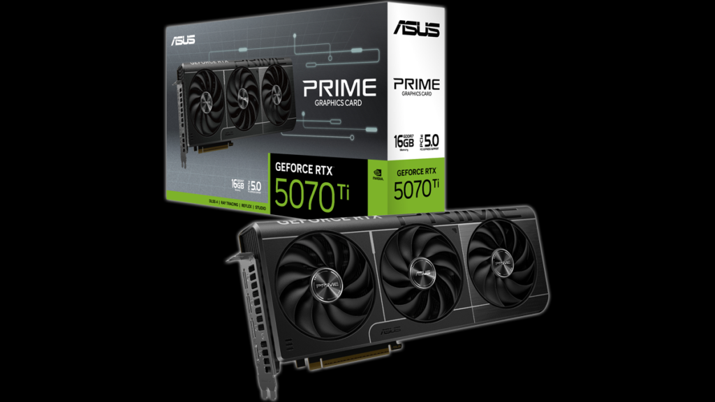 ASUS PRIME GeForce RTX 5070 Ti Video Card Review