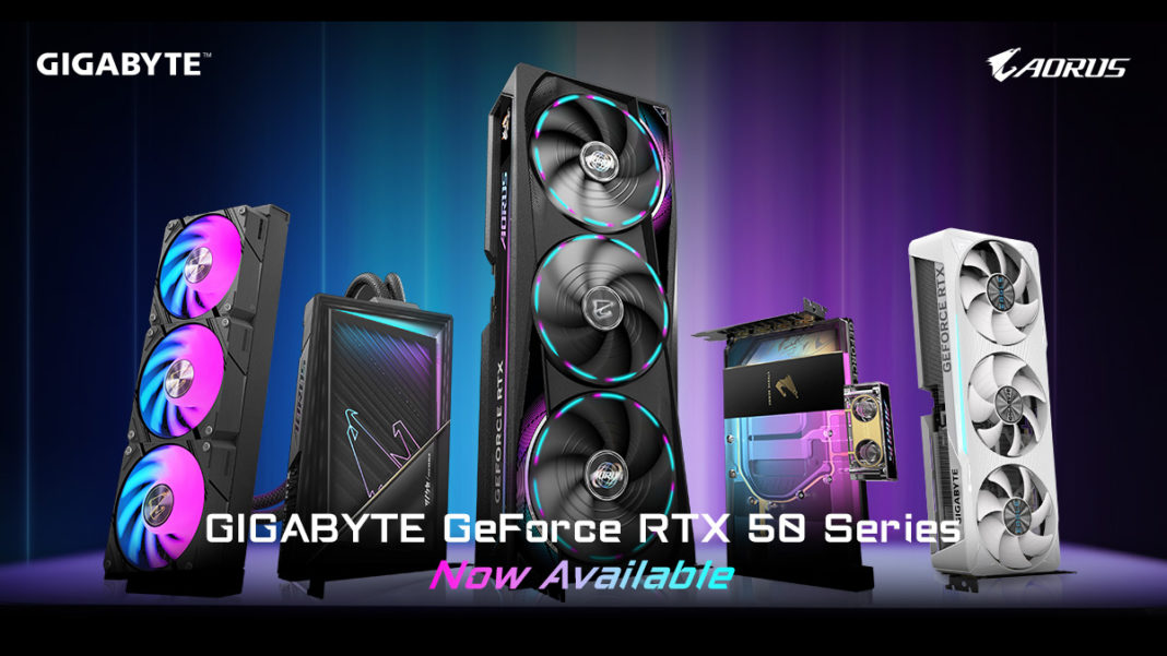 GIGABYTE Announces Availability of NVIDIA GeForce RTX 50 Series ...