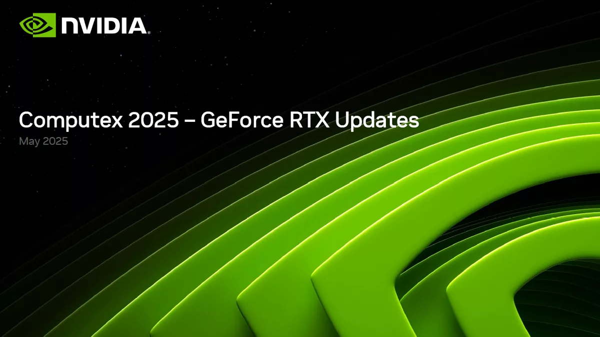 NVIDIA Computex 2025 - GeForce RTX Gaming Updates