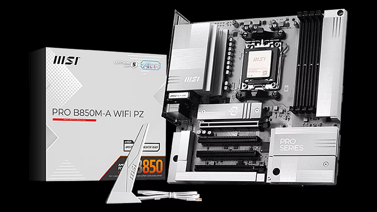 MSI Project Zero: MSI PRO B850M-A WiFi PZ Motherboard Review